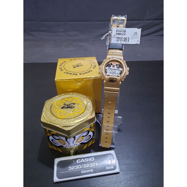 CASIO G-SHOCK GOLD DARUMA DW-6900GDA-9JR LIMITED EDITION JDM (Original ...