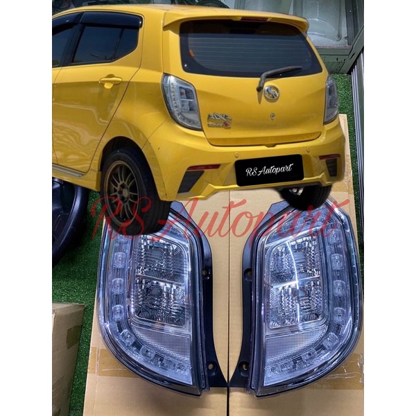AXIA TAIL LAMP ALBINO LAMPU BELAKANG PUTIH PERODUA AXIA | Shopee Malaysia