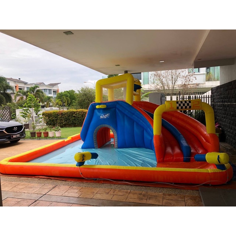 Sewa Inflatable Bouncy Castle Kids Pool Water Slide Birthday Party Boys ...