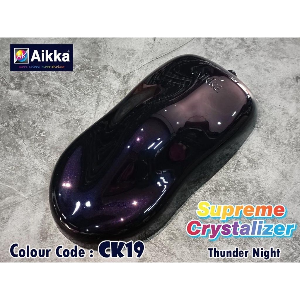 AIKKA CK19 THUNDER NIGHT SUPREME CRYSTALIZER 2K PAINT | Shopee Malaysia