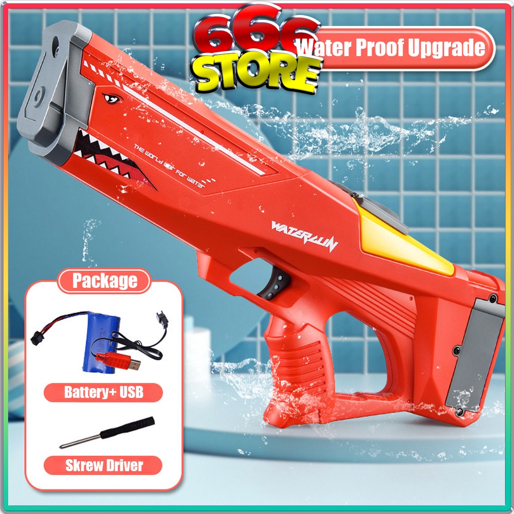 [New Arrival] Electronic Rapid Fire Water Gun Auto Reload Tiktok Hot ...