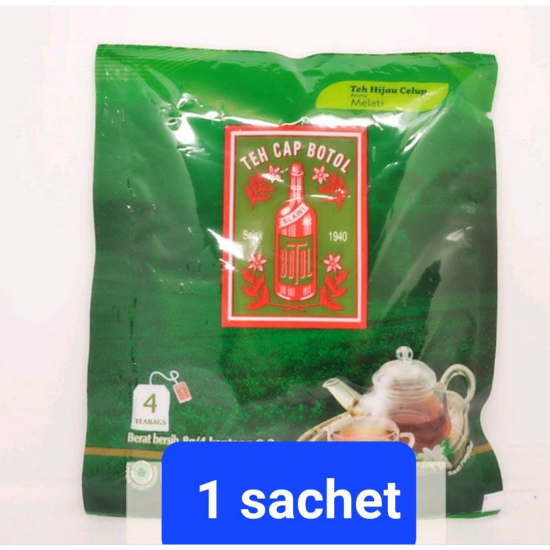 HIJAU Green bottle cap tea sachets | Shopee Malaysia