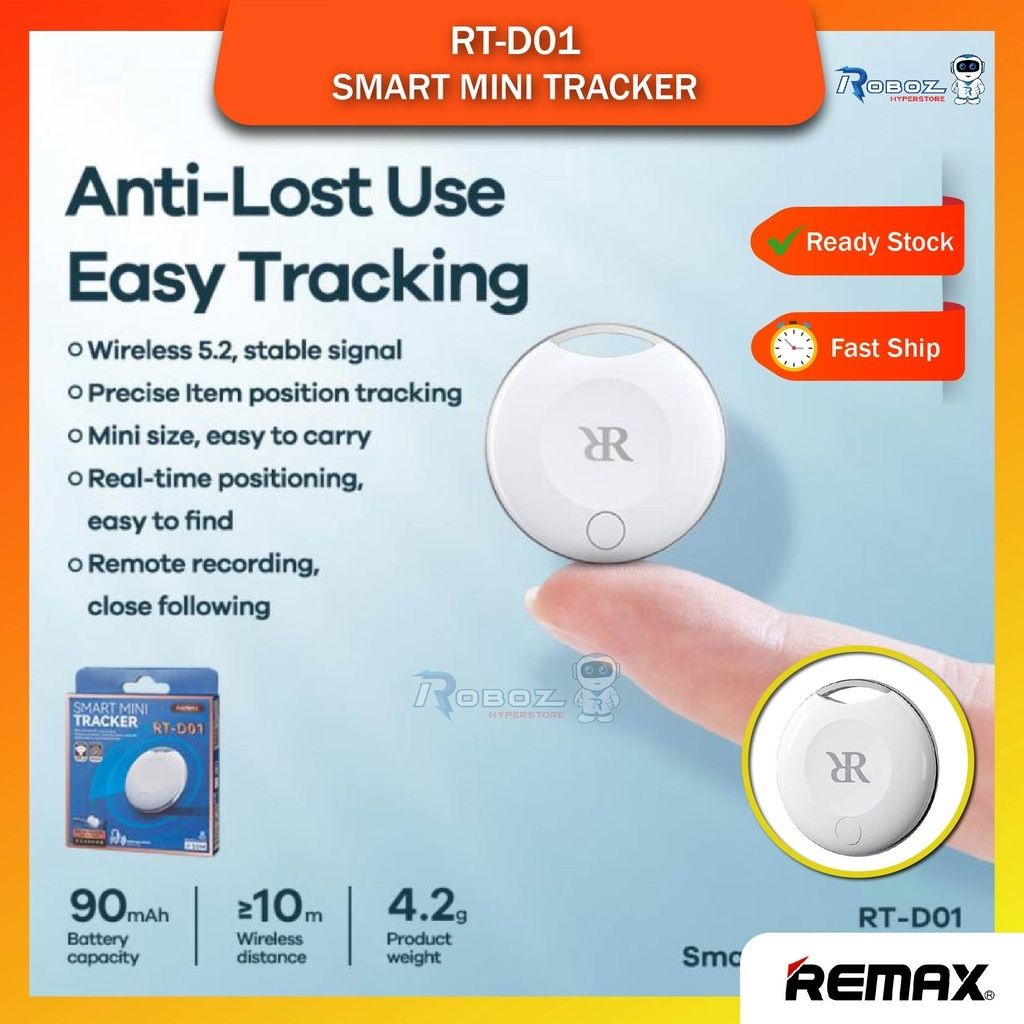 Remax Smart Wireless Bluetooth Positioning Tracking GPS Location Signal ...