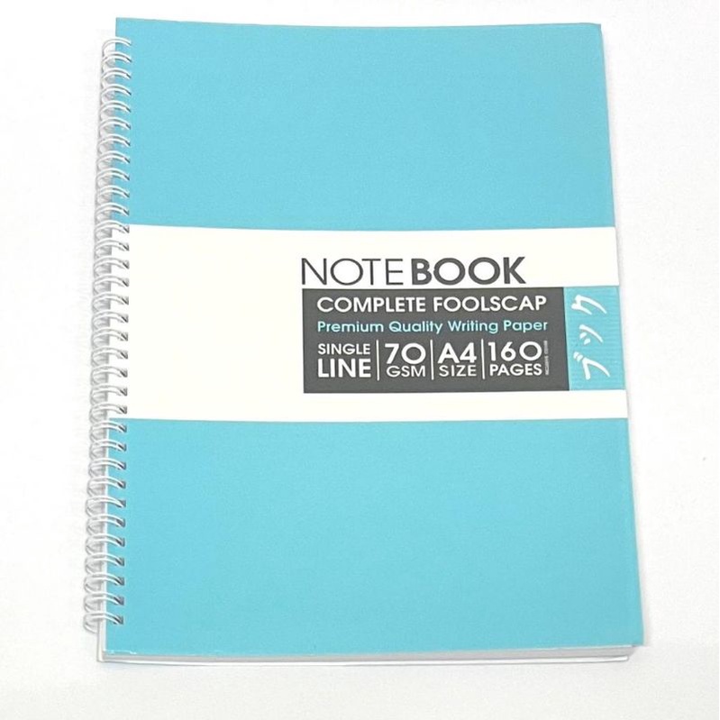 MasterPrints A4 Single Line Wire-O Note Book 70gsm | Shopee Malaysia