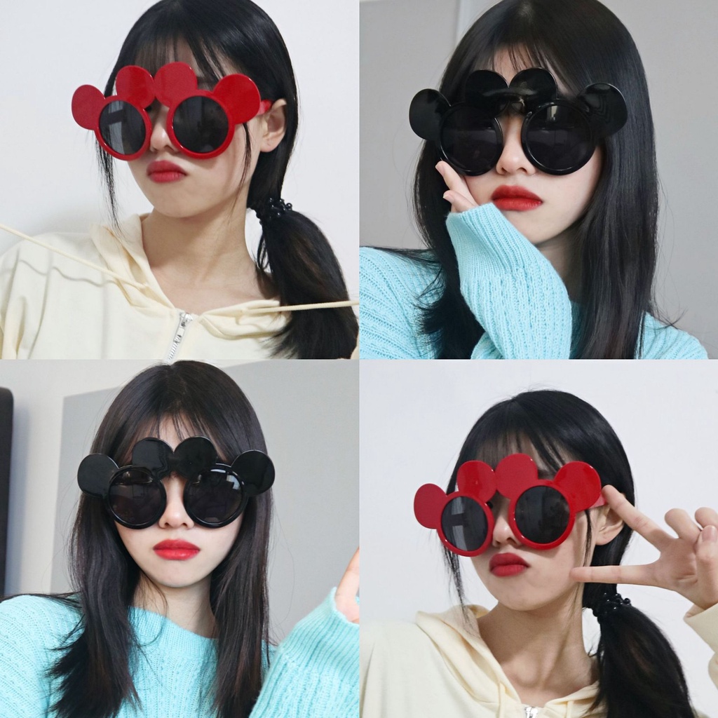 New cute cartoon Mickey Mouse shape funny glasses party fashion trend ...