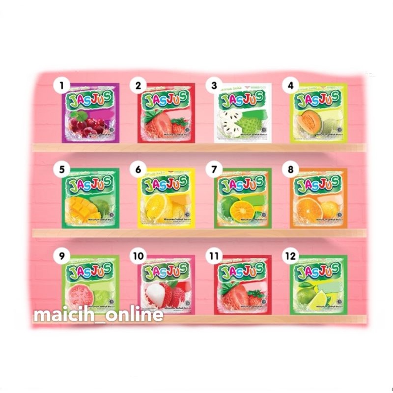 Jasjus Powdered Drink 10 sachets | Shopee Malaysia