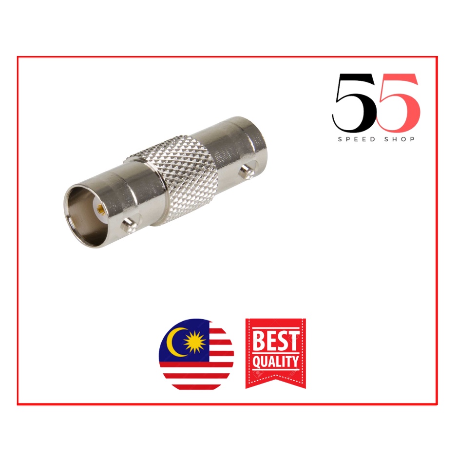 BNC FEMALE TO FEMALE CONNECTOR RG59/RG6 (10 PCS) | Shopee Malaysia