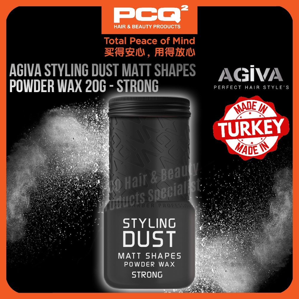 Agiva Styling Dust It Matt Shapes Powder Wax 20g - ExStrong / Flexible ...