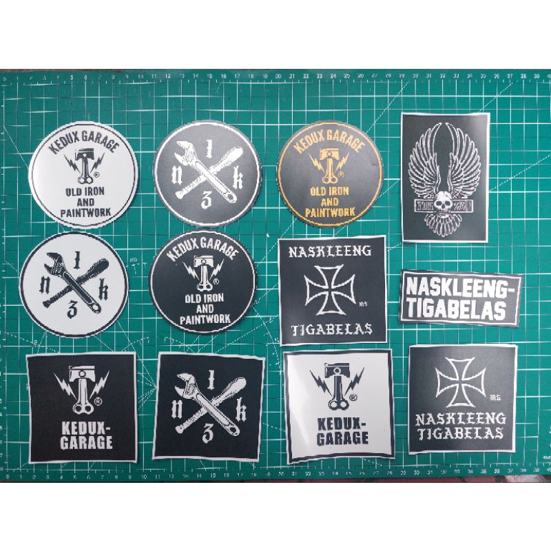 Sticker I NASKLEENG & KEDUX I BASIC & SINGLE LAMINATION | Shopee Malaysia