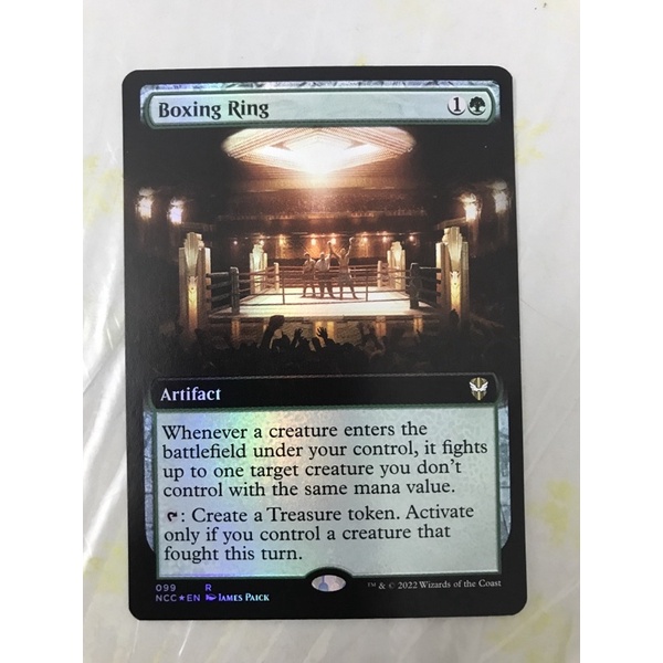 Magic The Gathering Boxing Ring (Showcase Foil)(SNC) | Shopee Malaysia