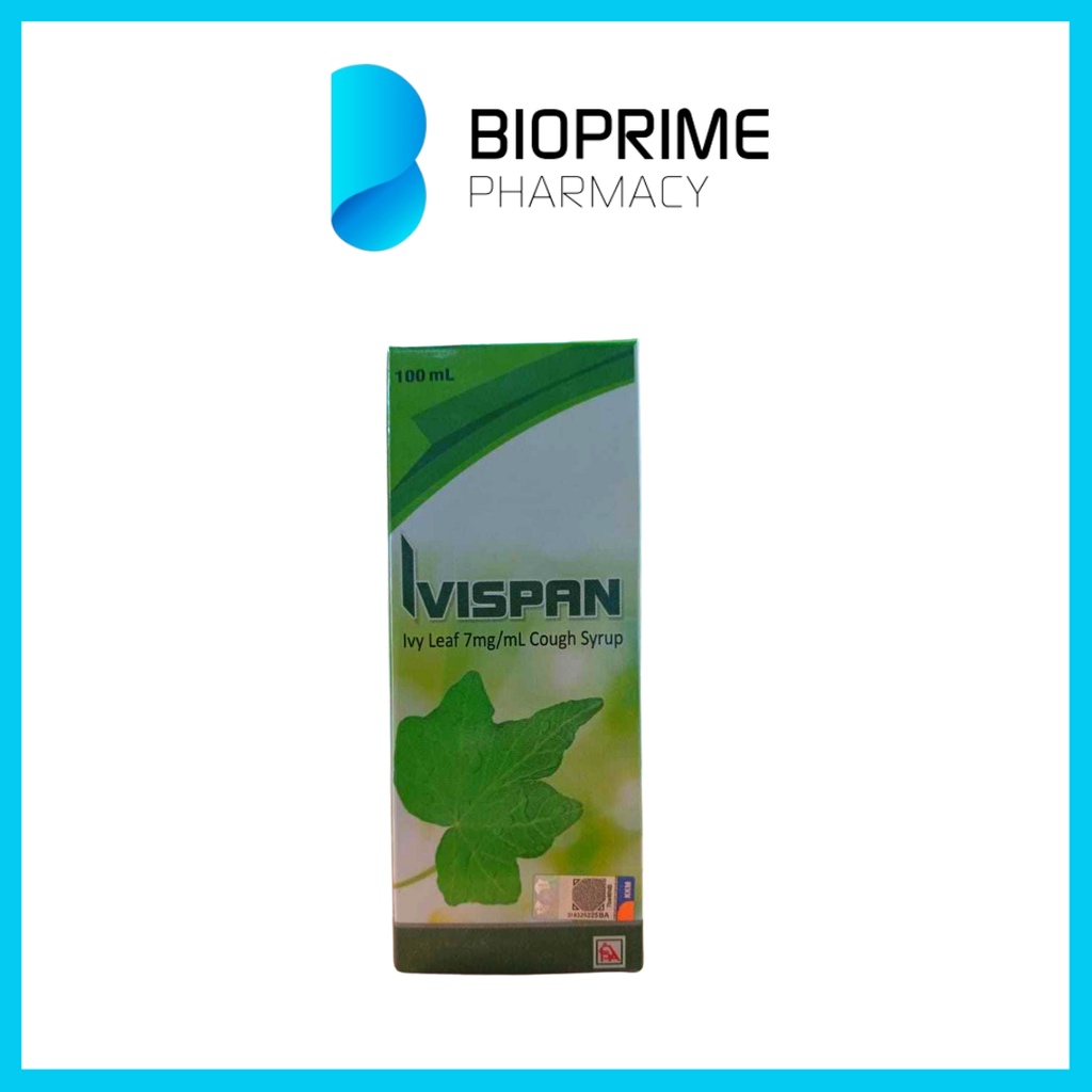 Ivispan Ivy Leaf 7MG/ML Cough Syrup 100ml [Same like Prospan Syrup ...