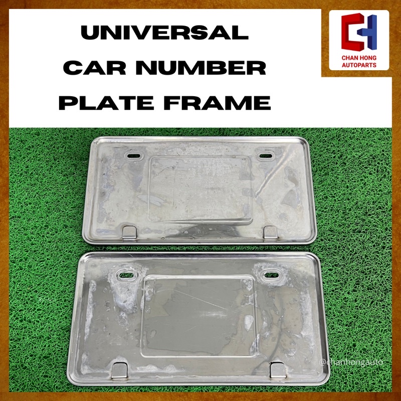 Universal Car Number Plate Frame [From Japan 🇯🇵][Used] | Shopee Malaysia