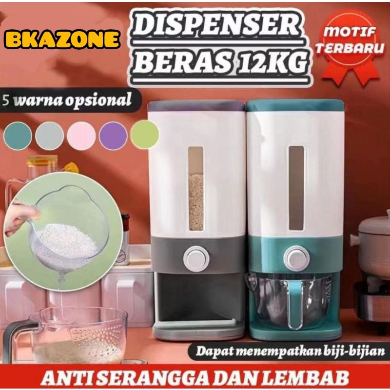 Rice Dispenser 12 KG Rice Box Automatic Rice Storage / Rice Dispenser ...