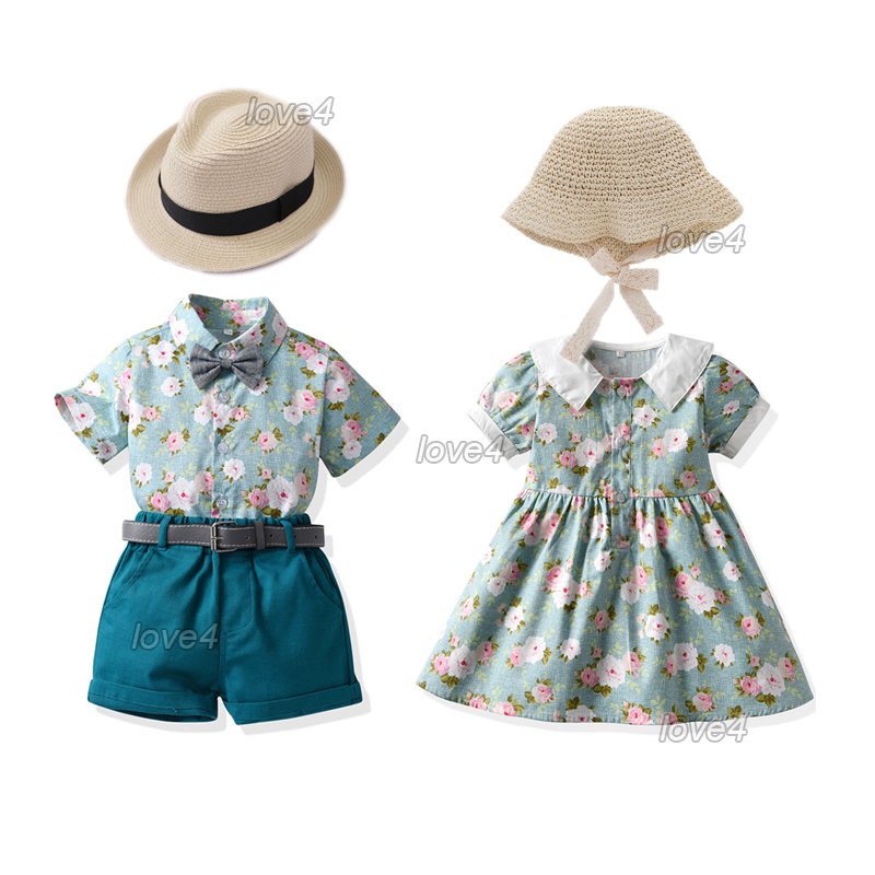 2pcs Set Kids Clothes for Boys and Girls Matching Outfit Baby Terno for ...