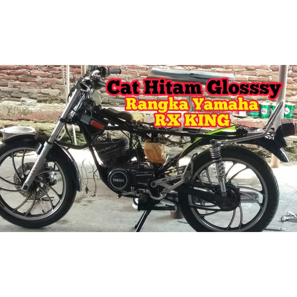 [ Hitam Rangka Y15 / LC / 125Z - Y5056 ] Yamaha Kaler Chassis Body ...