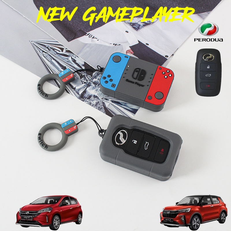 Perodua Ativa Myvi Alza Veloz 2022 Car Key Case new Gameplarer Casing ...