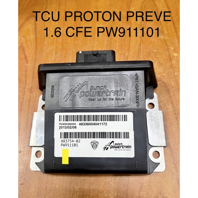 PROTON PREVE 1.6 CFE TURBO PW911101 TCU CVT2 GEAR BOX CONTROL ...