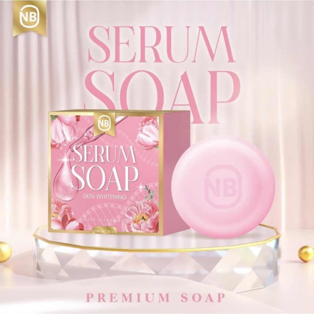 THAILAND {NEW} NB SERUM SOAP SKIN WHITENING NATCHA SABUN 60G | Shopee ...