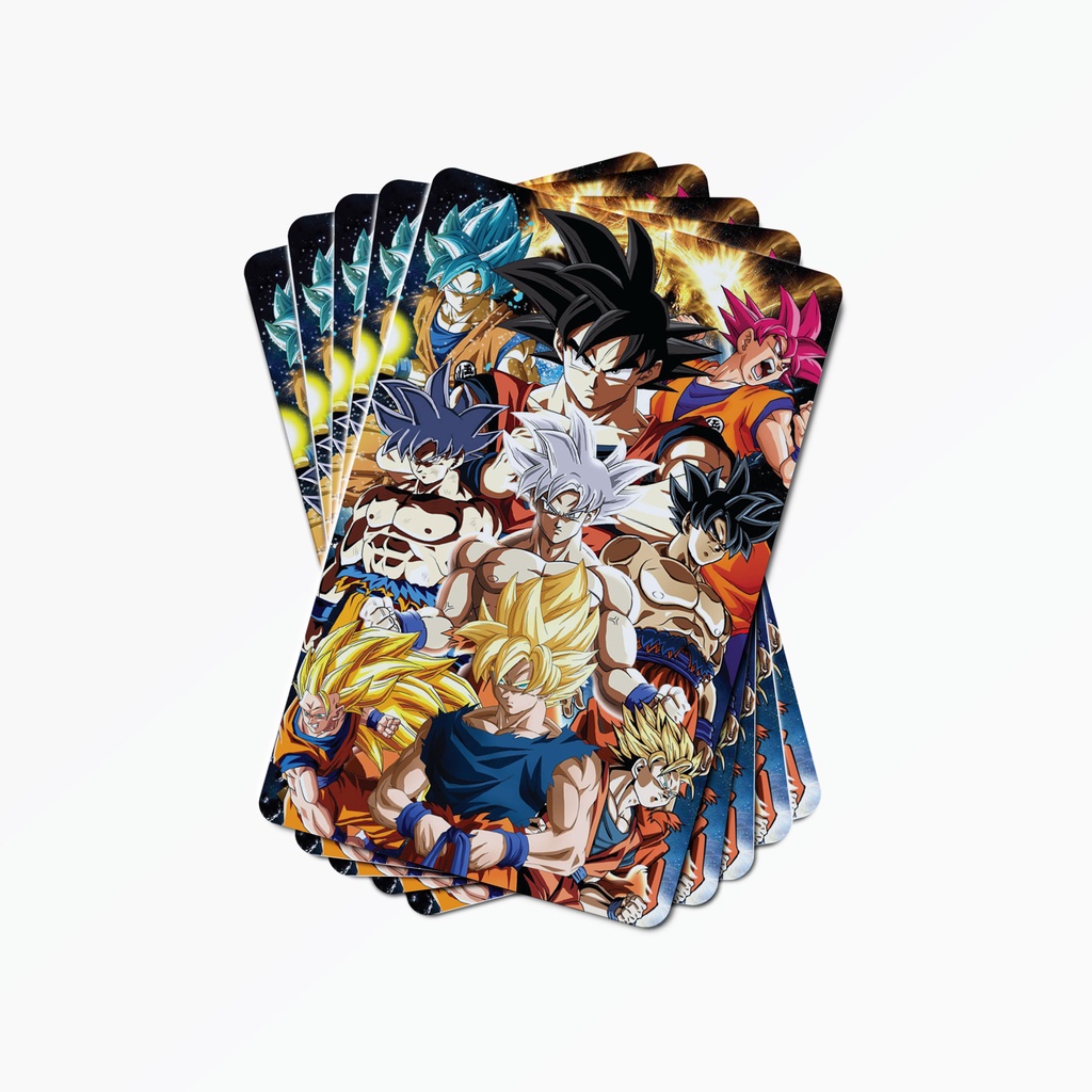 Sticker Anime Dragon Ball Goku Stiker Card Cover Touch n Go Access MRT ...