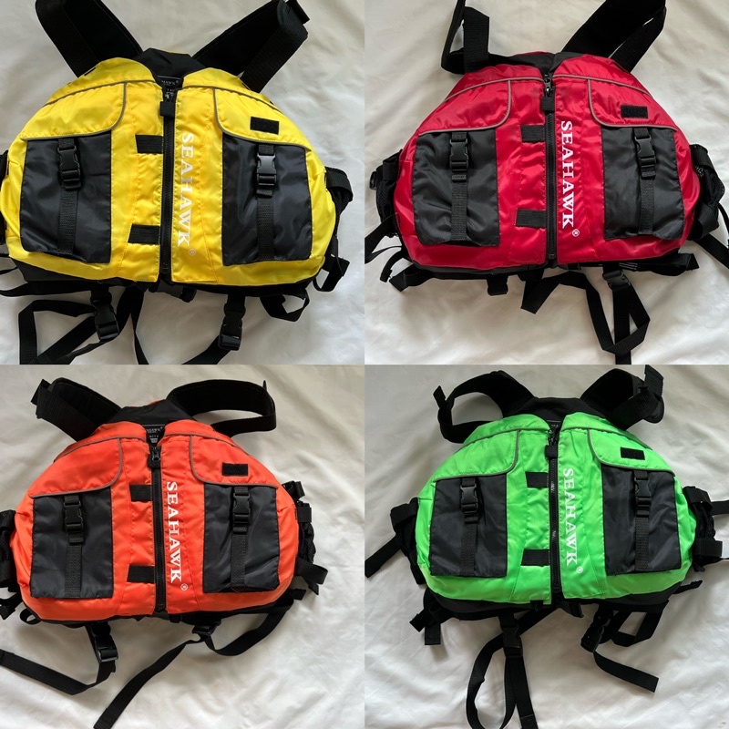 SEAHAWK TT-LIFE VEST KAYAK STYLE (100KG) | Shopee Malaysia