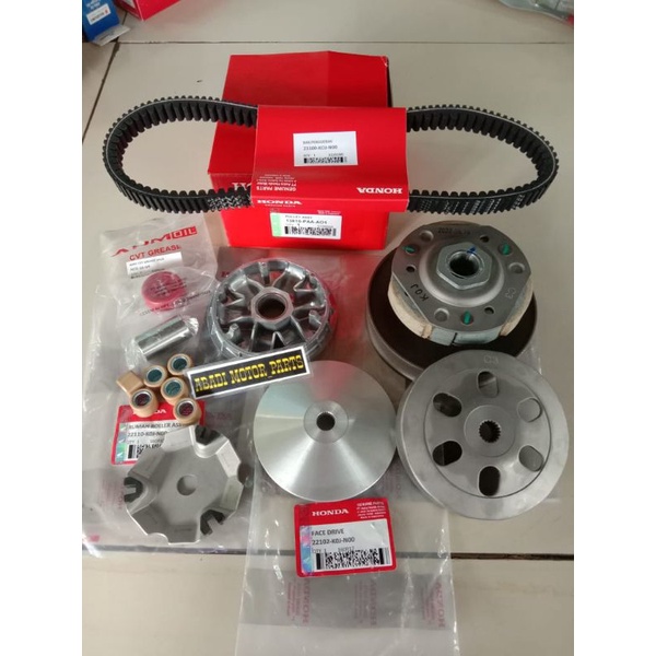 Full SET CVT PACKAGE FOR HONDA GENIO/BEAT DELUXE/SCOOPY 2020-2022(KOJ ...