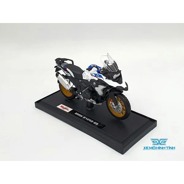 Vehicle BMW R1200GS 1:18 Maisto (White Blue) | Shopee Malaysia