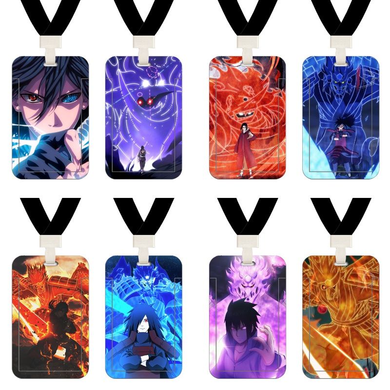 Anime Cartoon Naruto Custom Student School ID Card Holder MRT Card Bus ...