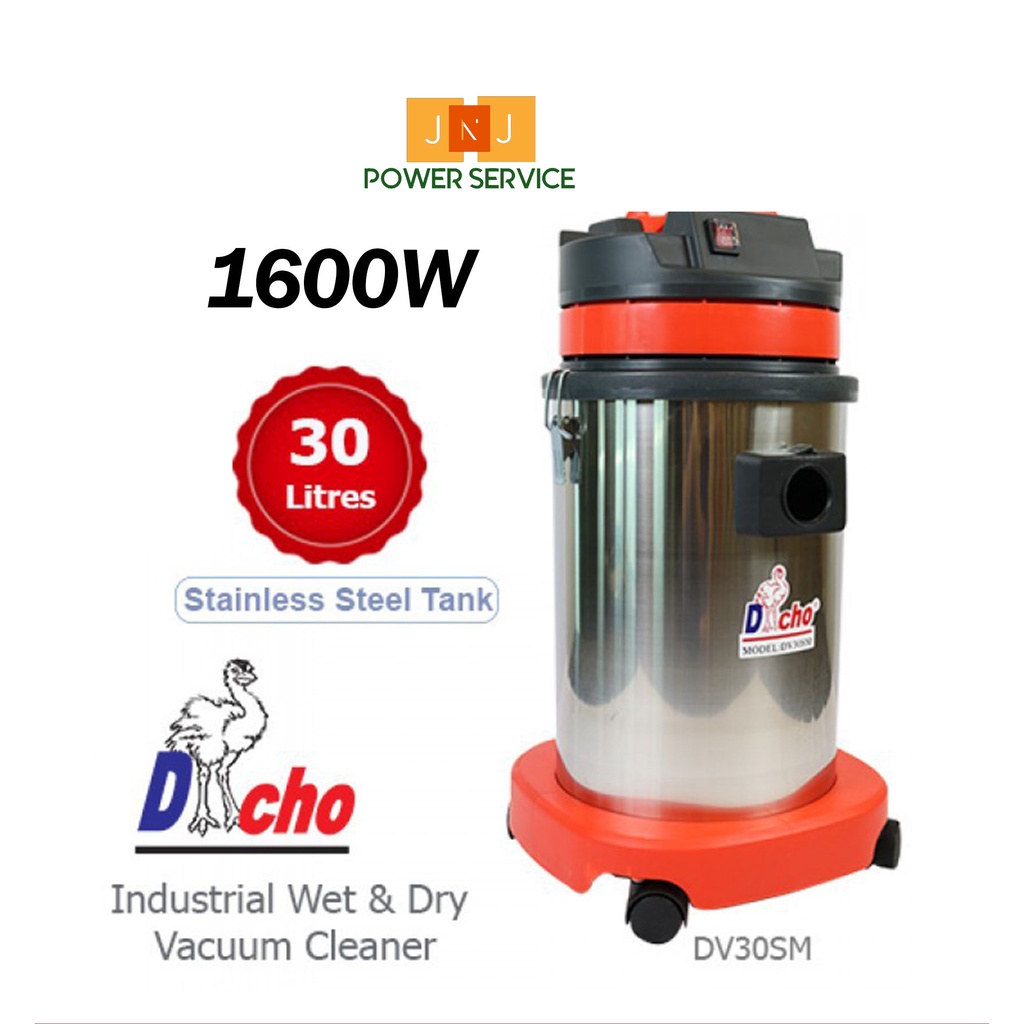 DACHO 30L 1600W 3IN1 INDUSTRIAL WET , DRY & BLOWING VACUUM CLEANER ...