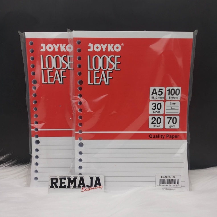 Joyko Loose Leaf A5 contains 100 lines | Shopee Malaysia