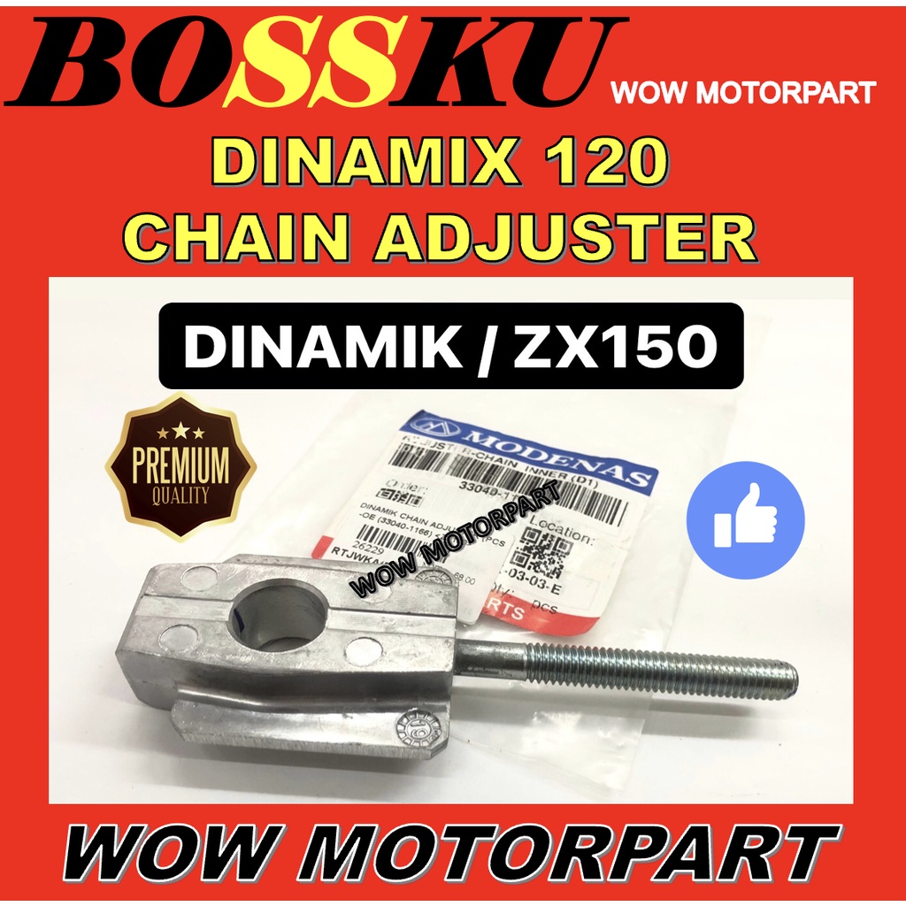 DINAMIK CHAIN JET ADJUSTER OE 33040-1166 DINAMIK 120 SWING ARM ADJUSTER ...