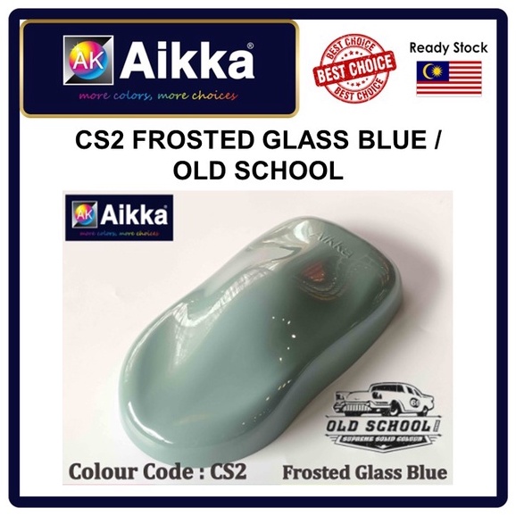 AIKKA Paints CS2 / Frosted Glass Blue / Old School / Solid Colour ...