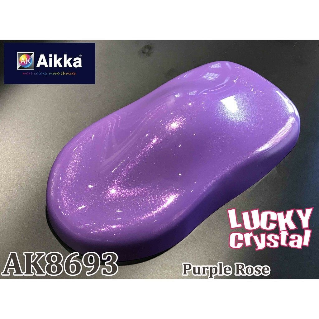 AIKKA AK8693 PURPLE ROSE *** LUCKY CRYSTAL SPECIAL EFFECT 2K PAINT ...