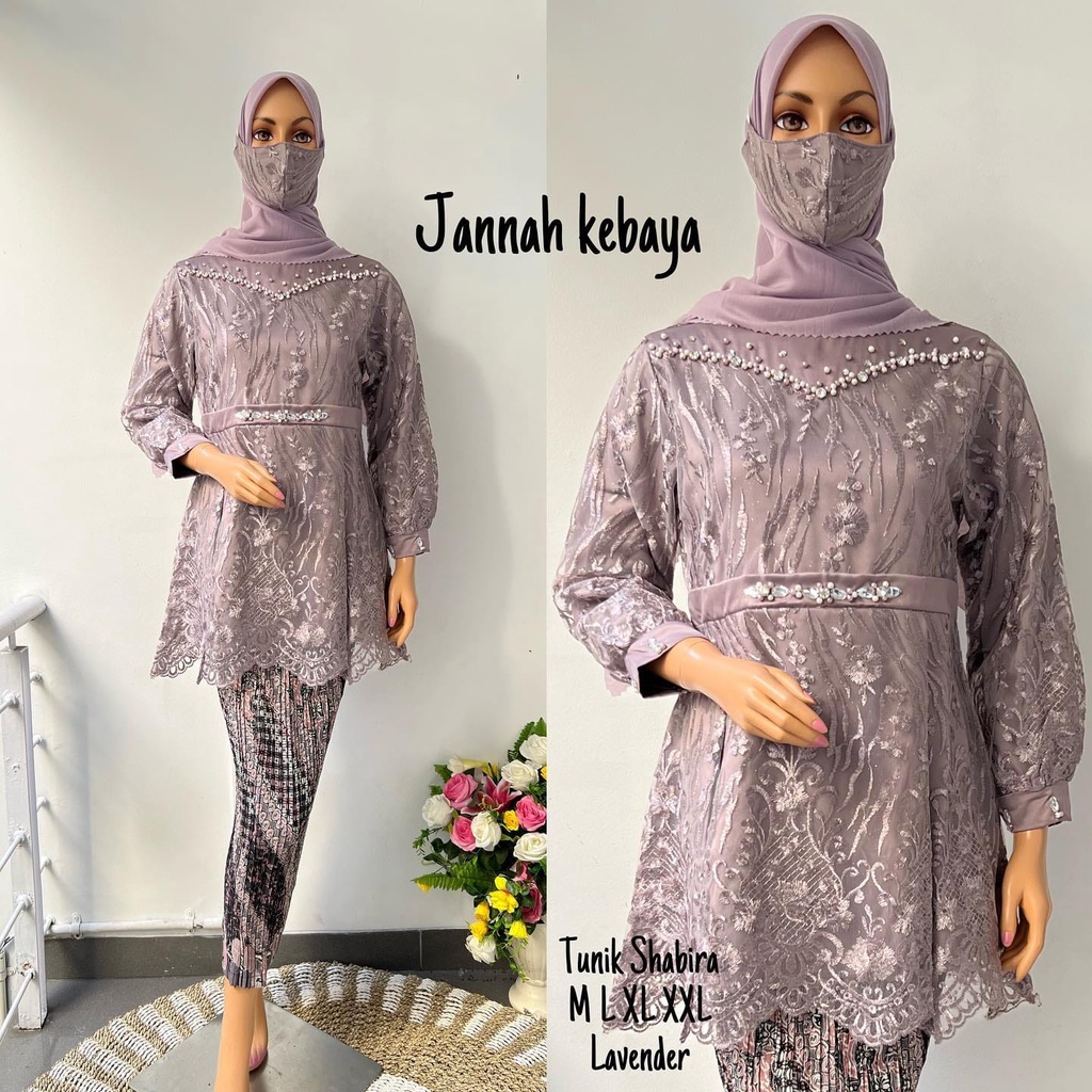 Gallery kebaya - Shabira Tunic kebaya suit / latest modern kebaya ...