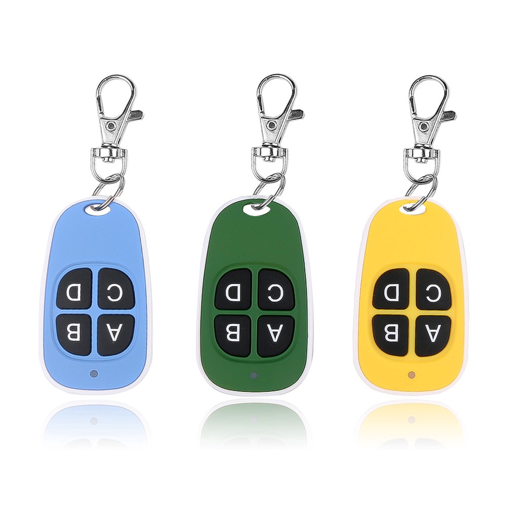 433Mhz 315MHz Copy Remote Control Wireless 4 Keys Universal Waterproof ...
