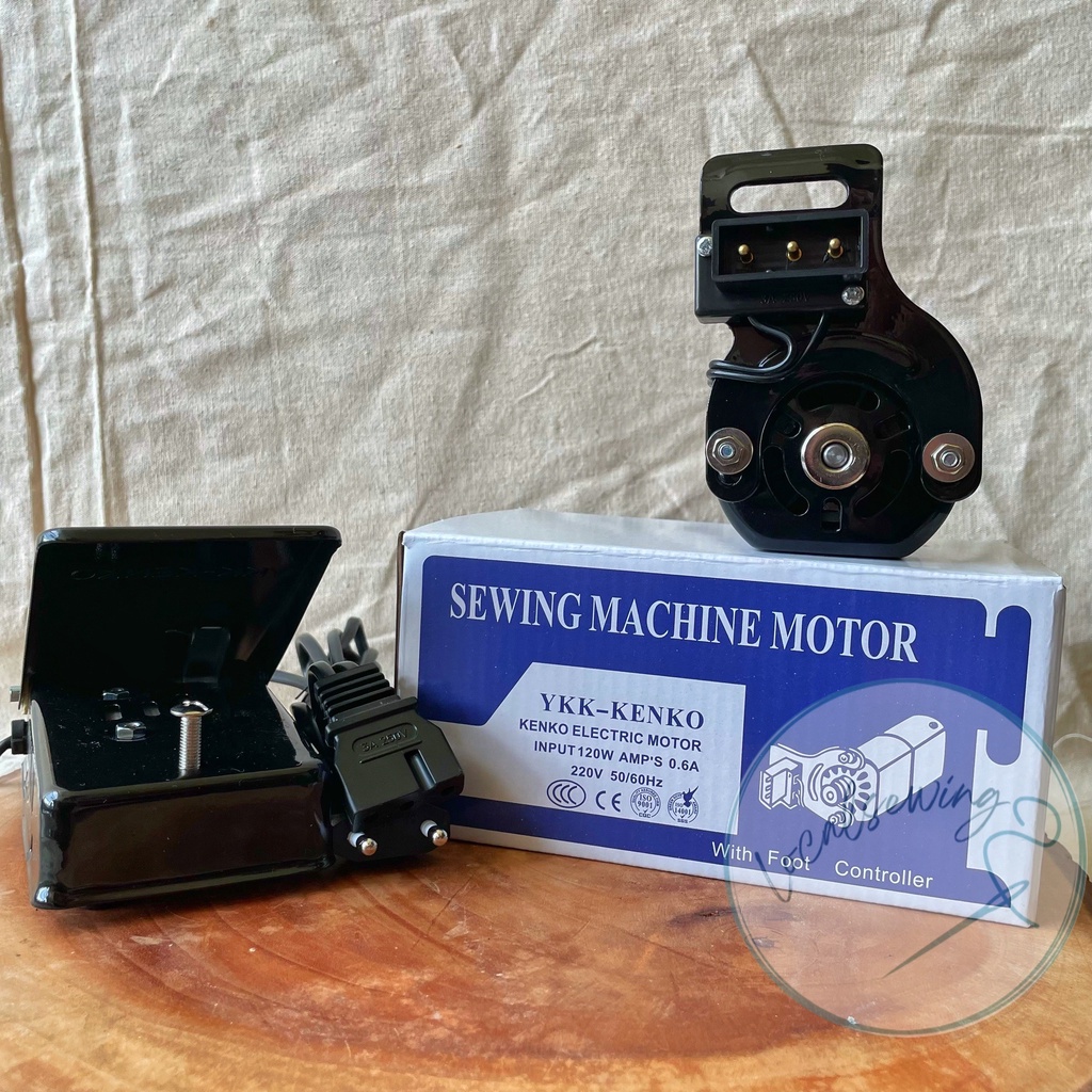 MESIN Ykk-kenko Sewing And Overlock Machine Dynamo/YKK-Kenko Sewing ...