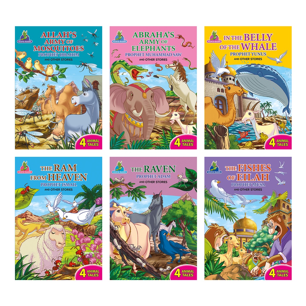Hoopoe Readers (ENGLISH) 4 Animal Tales Buku Kisah Nabi Cerita Kanak 25 ...