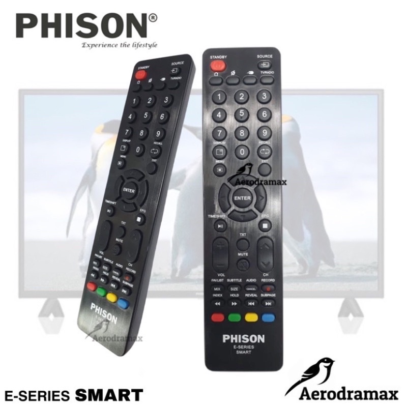 PHISON E SERIES SMART TV REMOTE CONTROL(ORIGINAL) | Shopee Malaysia