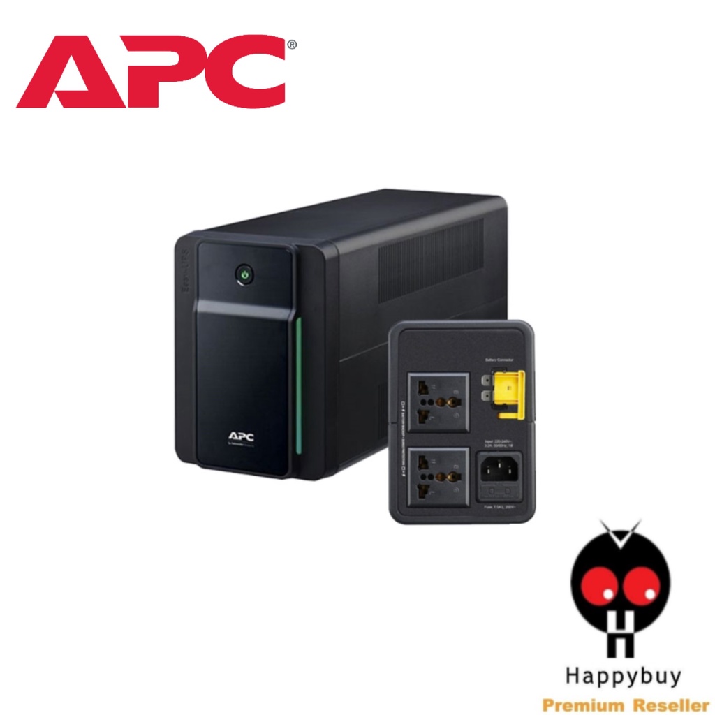 APC UPS BVX700LUI-MS BVX 700VA, 230V EASY UPS AVR UNIVERSAL SOCKET WITH BATTERY BACKUP ...
