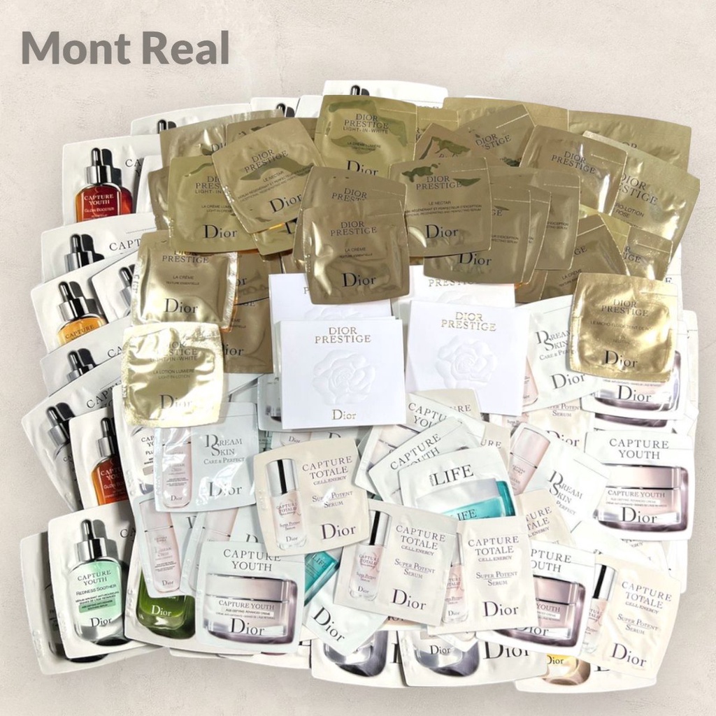 MONT REAL - CD Assorted Skincare & Makeup Sample/Tester Sachets ...