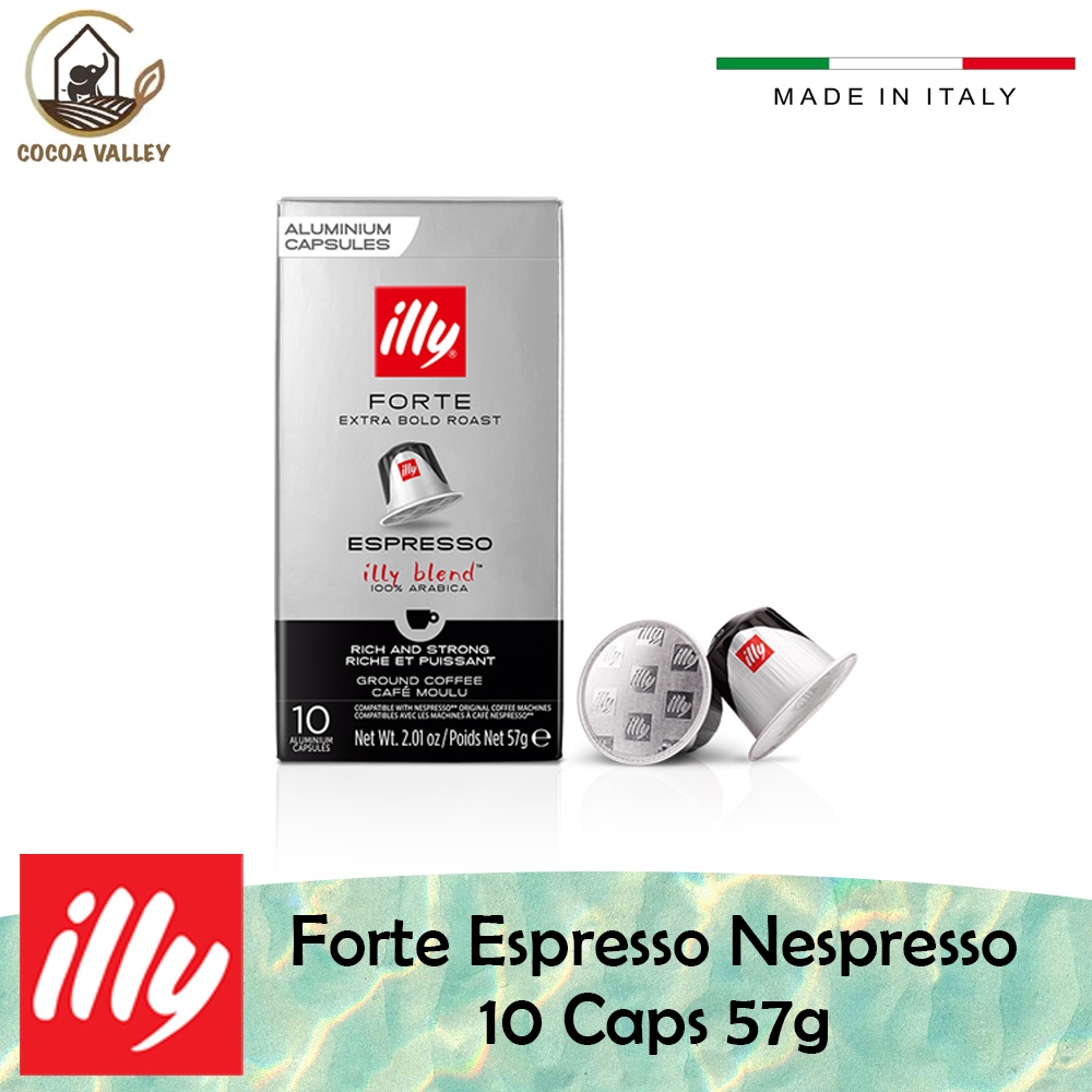illy Forte Espresso Nespresso 10 Caps 57g (Made in Italy) | Shopee Malaysia