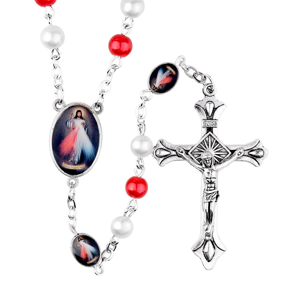 Pearl rosary - Divine Mercy | Shopee Malaysia