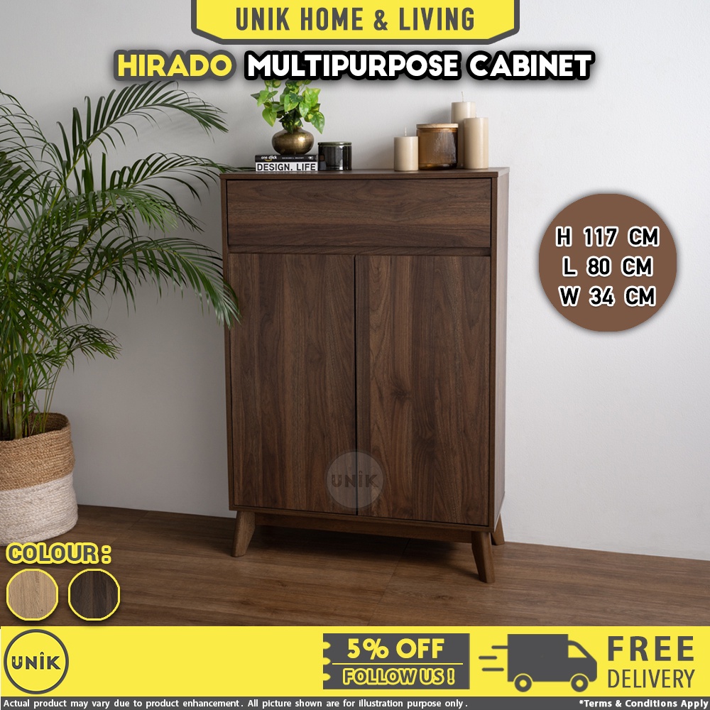 [UNIK] Hirado Multifunction Storage Hallway Side Cabinet with Drawer ...