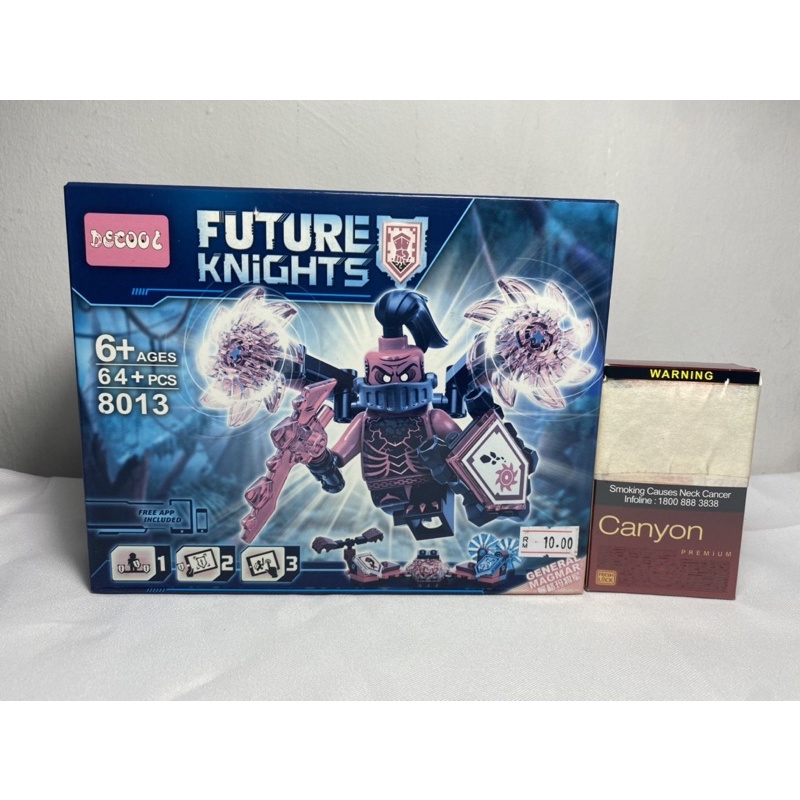Decool Future Knights General Magmar construction set(kit no:8013) | Shopee Malaysia