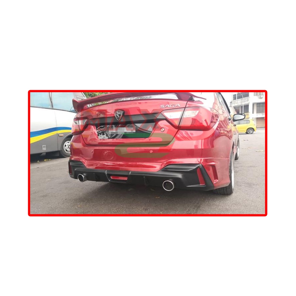 Proton Saga VVT 3rd Gen (2016) DRIVE 68 Style Rear Back Skirt Skirting ...