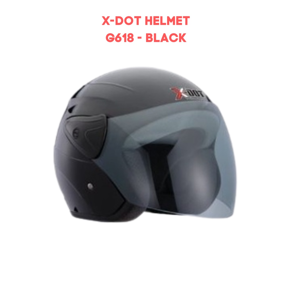 X-DOT G618 Single Visor Helmet With SIRIM Approved ORIGINAL X-DOT XDOT ...