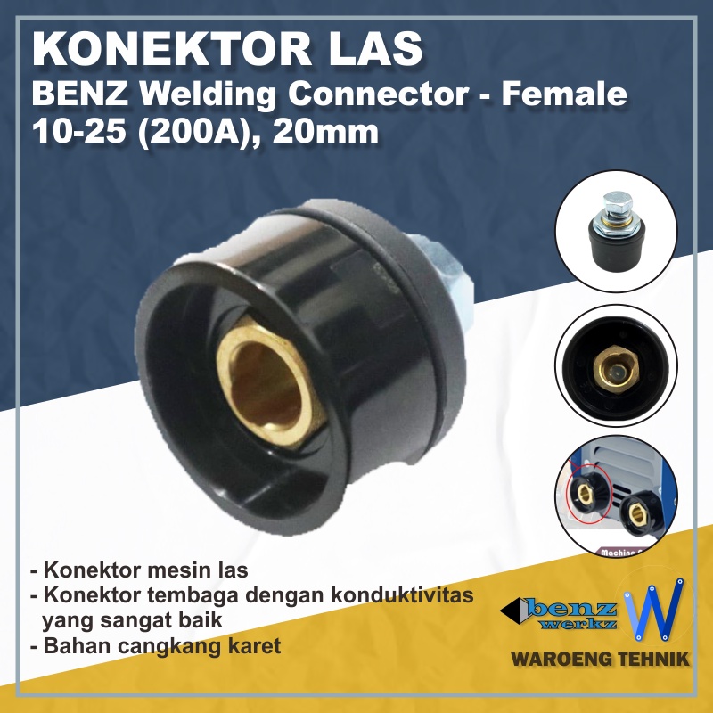 Welding Connector BENZ Connector Welding FEMALE, size 10-25(200A) CWG ...