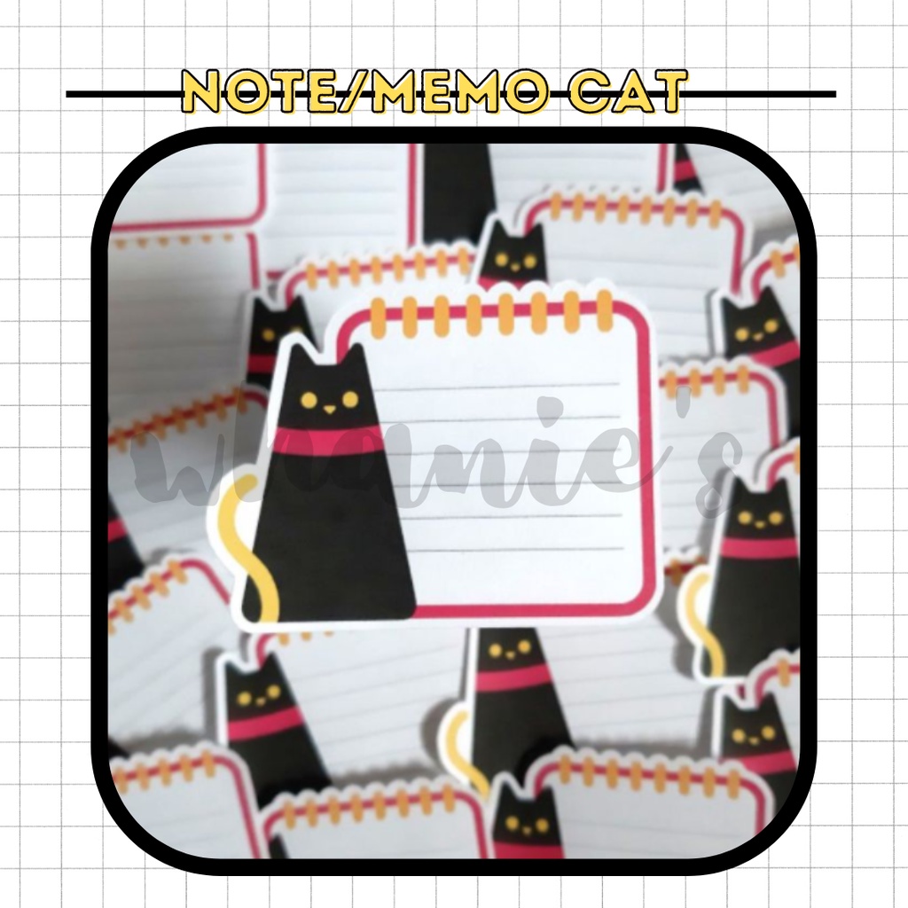 Noted/Memo Cat Stickers [Malaysia] | Shopee Malaysia
