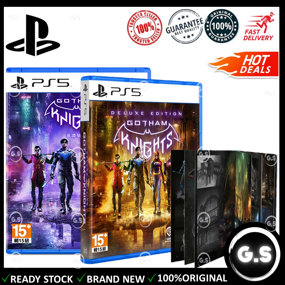 PS5 Gotham Knights Standard edition/Deluxe Edition (R3)(CHI+ENG) | Shopee Malaysia