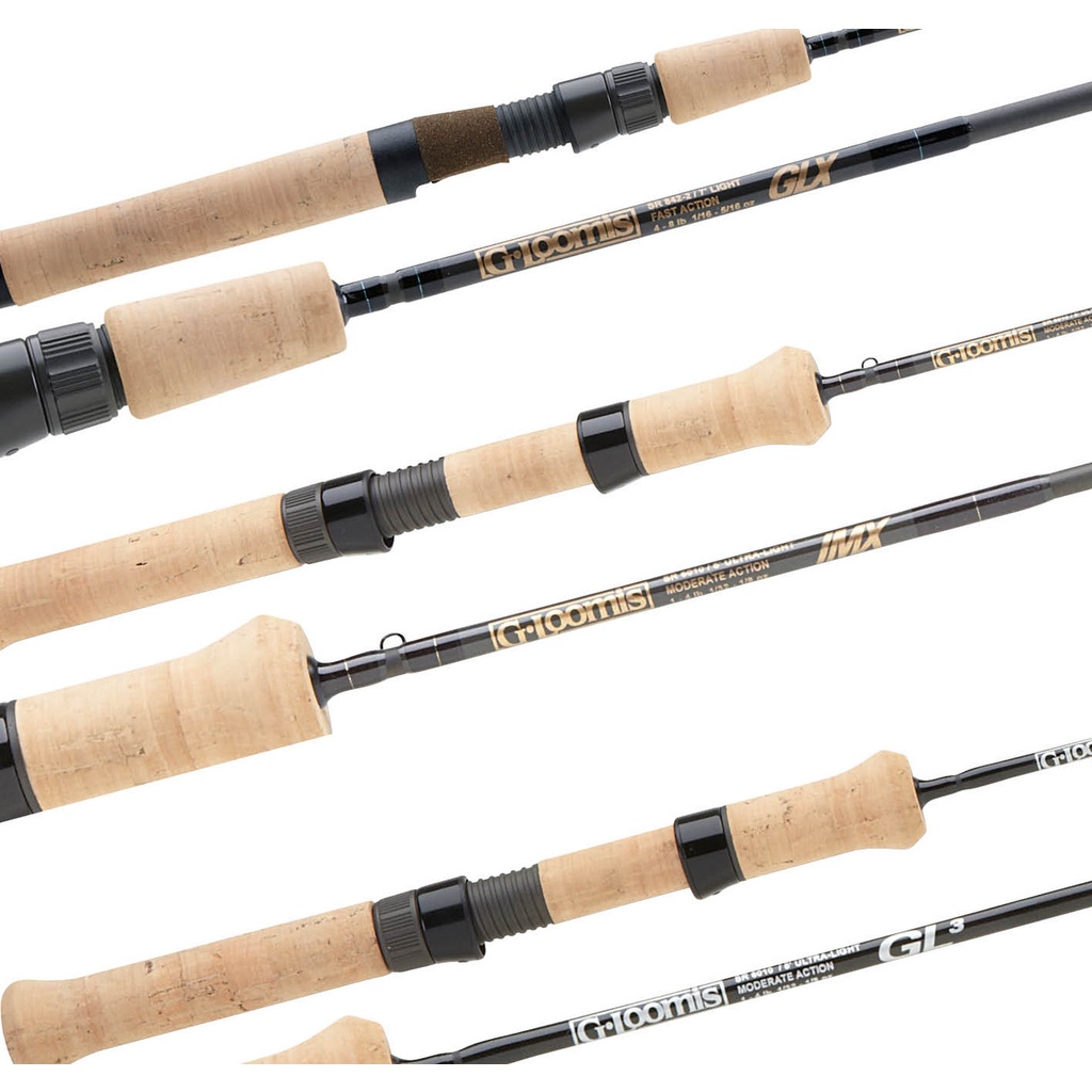 G.LOOMIS fishing rod SR842-GL3 / SJR783-2 GL3 Panfish Spinning Rod PACKING WITH PVC PIPE ...