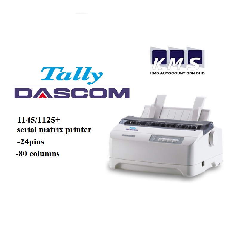 TALLY DASCOM 1145/1125+SERIAL MATRIX PRINTER | Shopee Malaysia